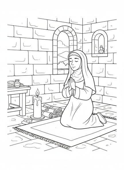 Catholic Coloring Pages — Free Printable Saints & Sacraments